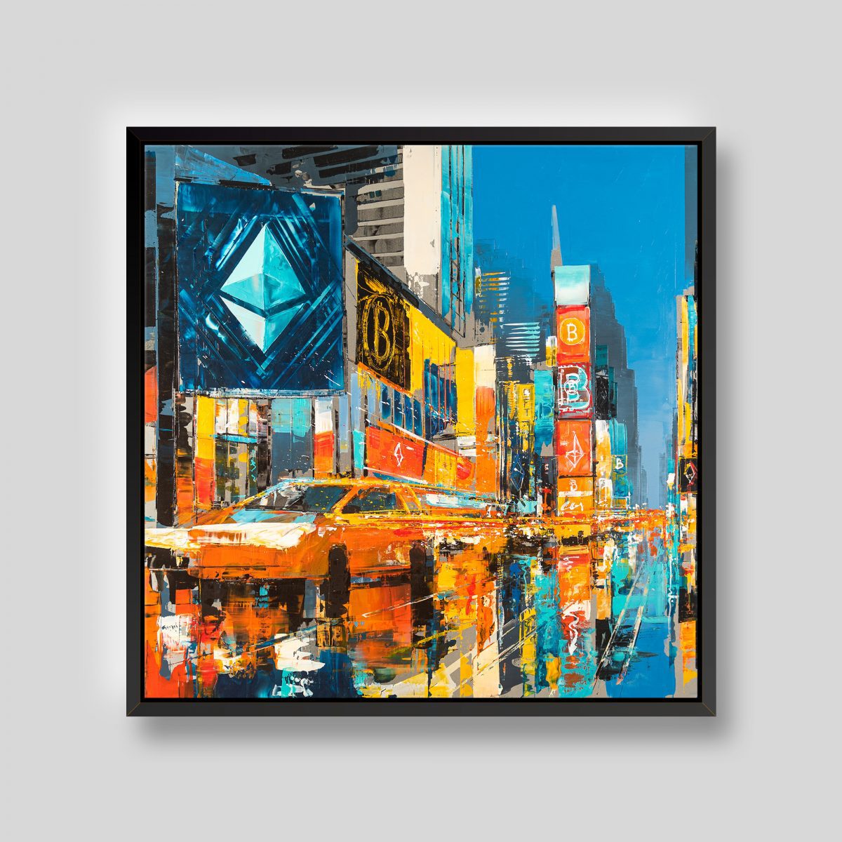 New York cityscape original paintings and prints - Paul Kenton