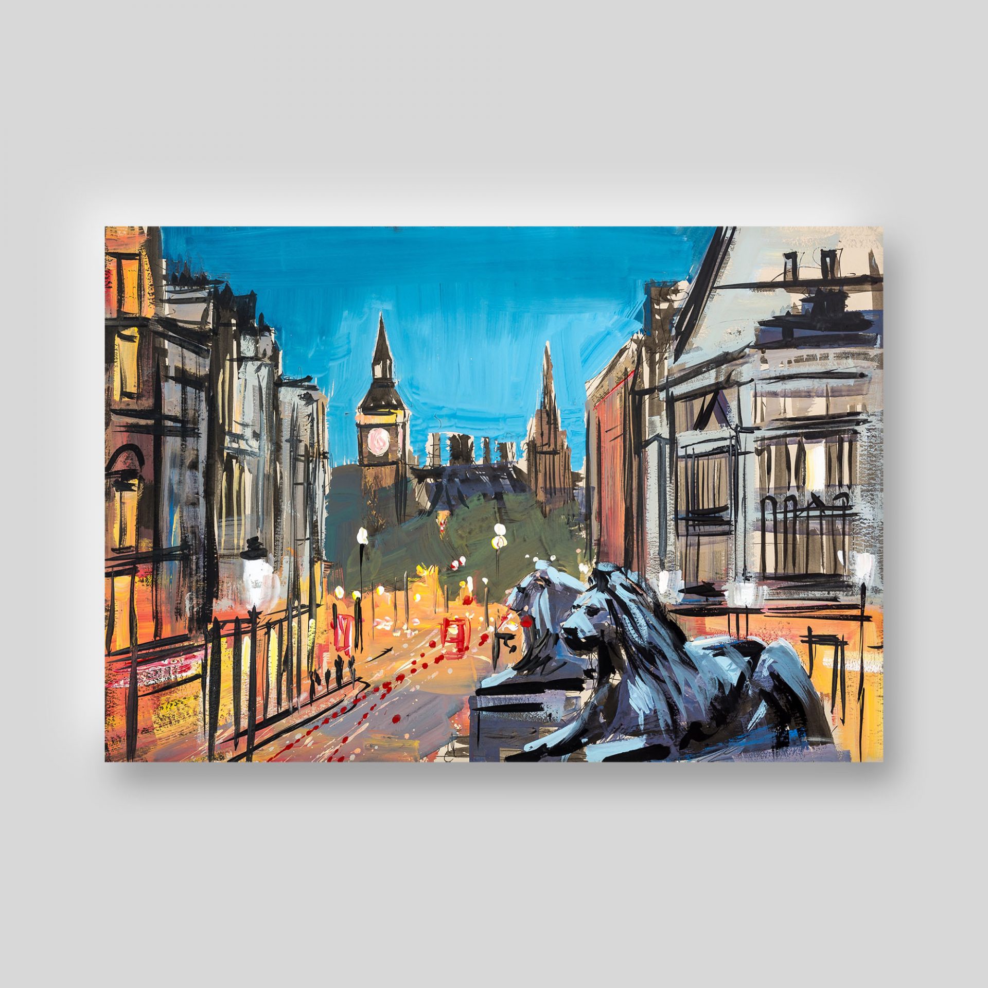 London cityscape original paintings and prints- Paul Kenton