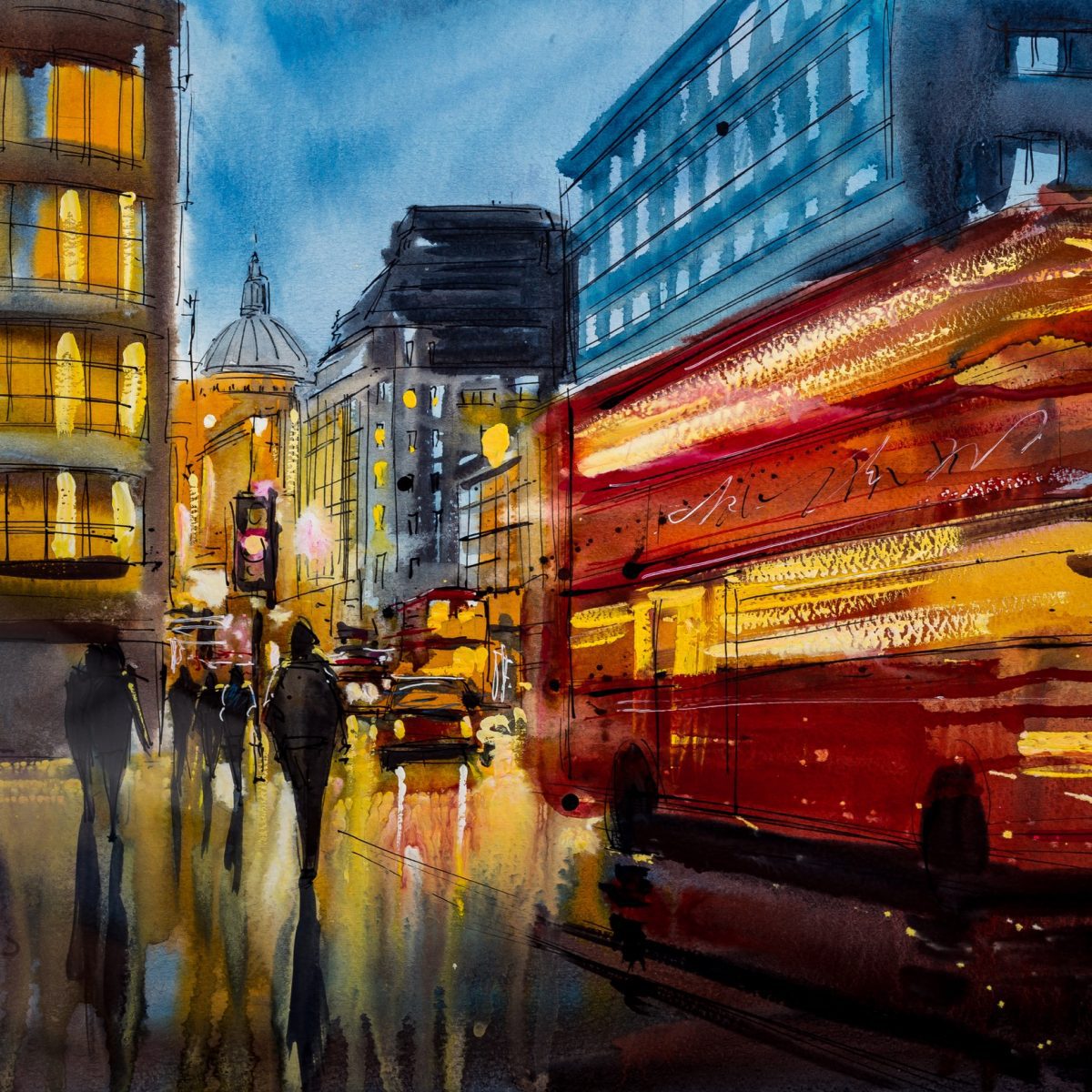 Streets of London - Print Collection Set - Paul Kenton