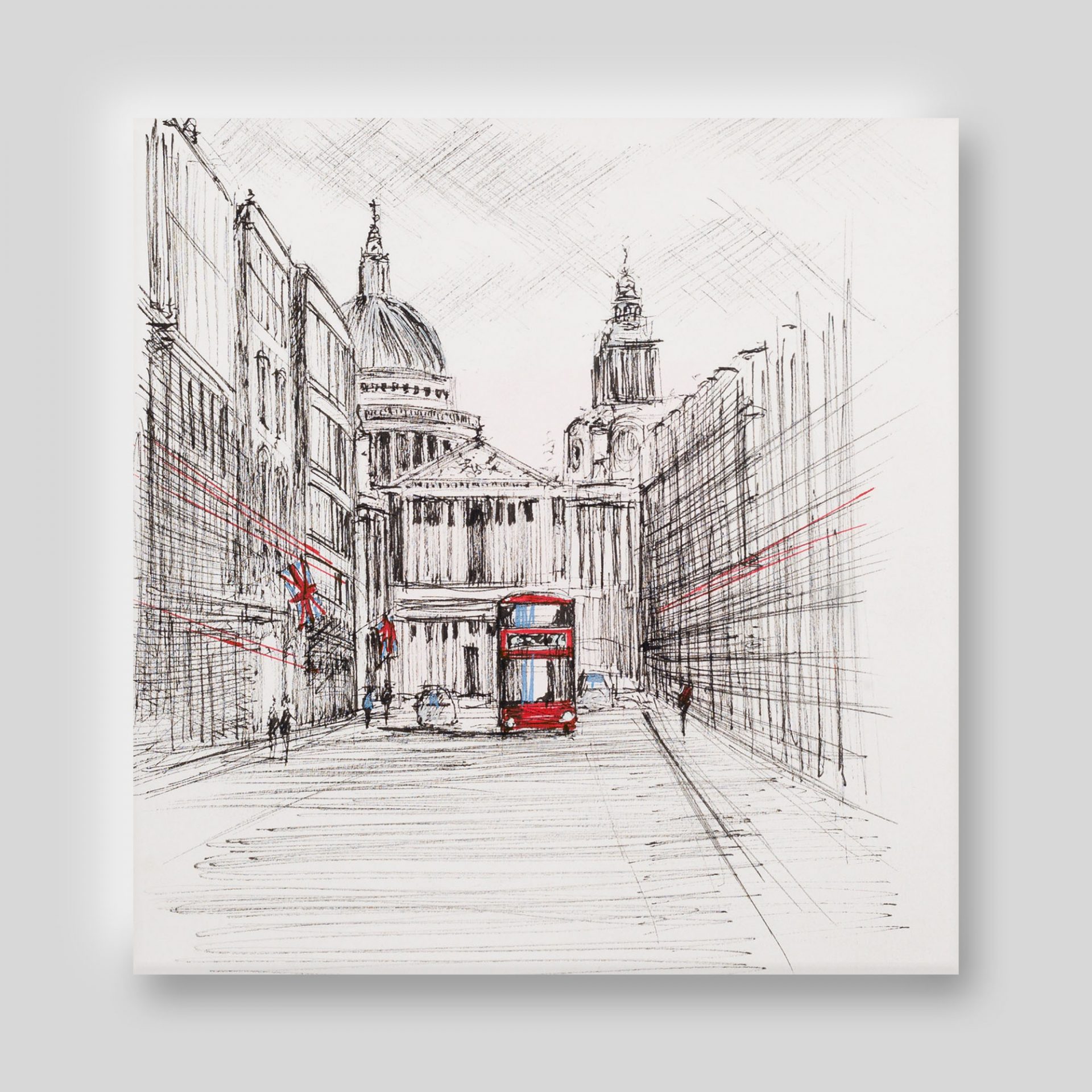 London Pen & Ink - Print Collection Set - Paul Kenton
