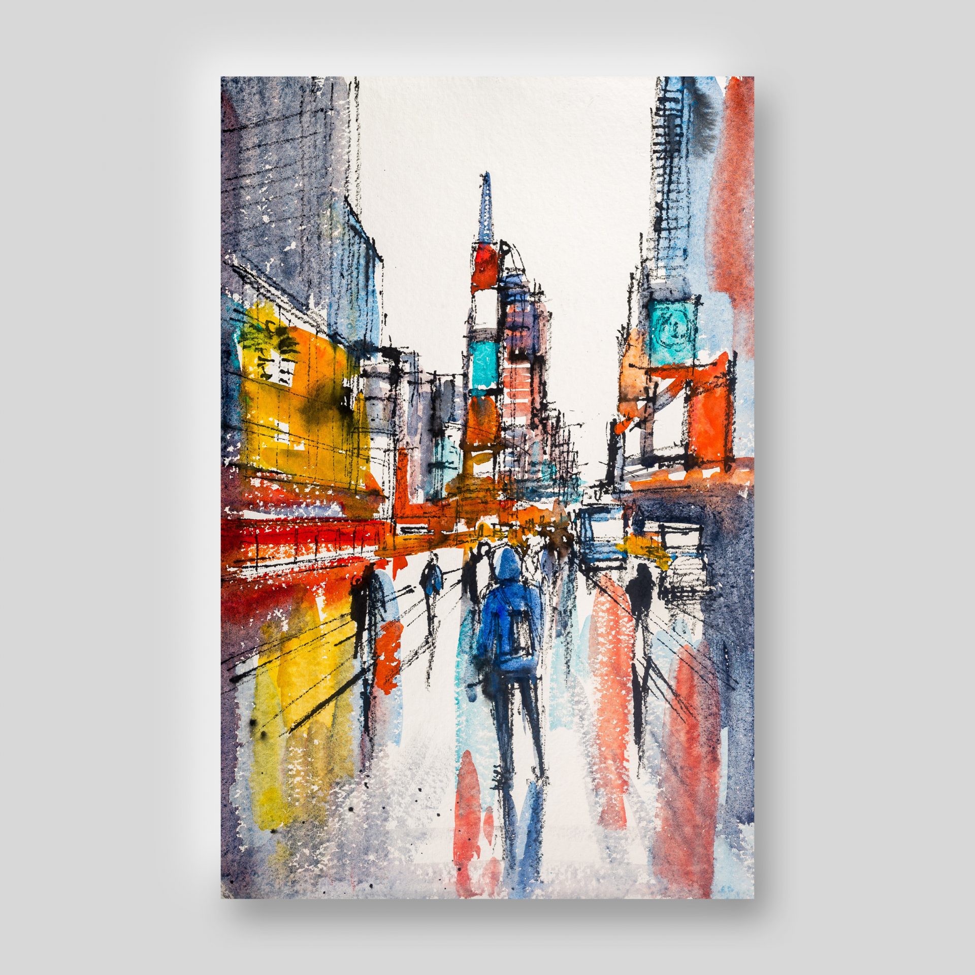 New York Watercolour & Ink - Print Collection Set - Paul Kenton