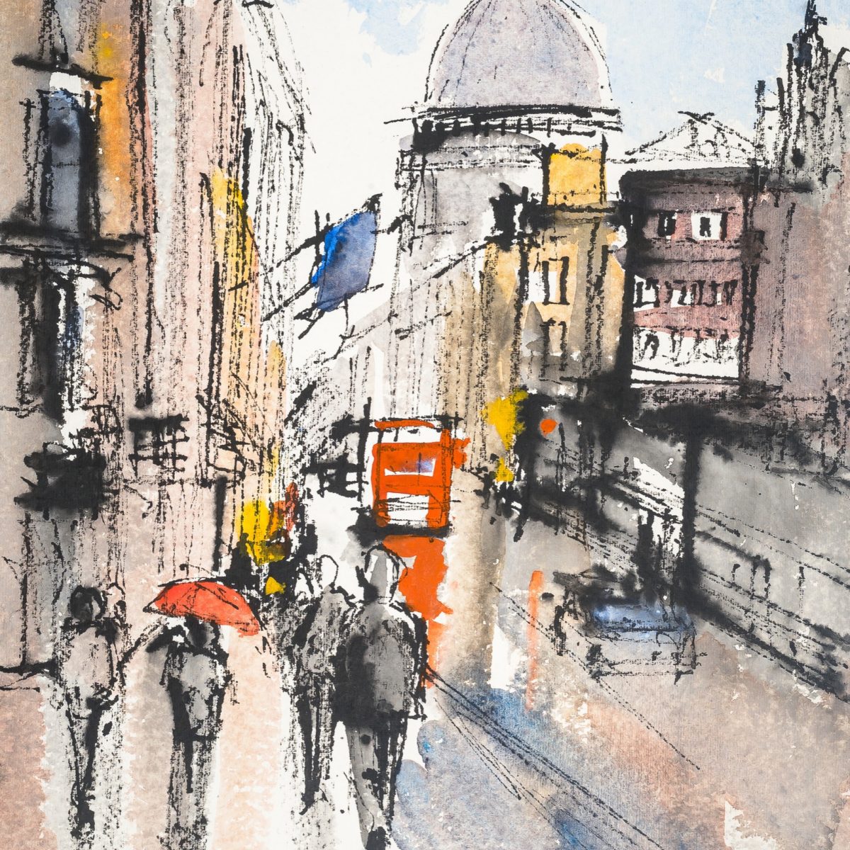 London Watercolour & Ink - Print Collection Set - Paul Kenton