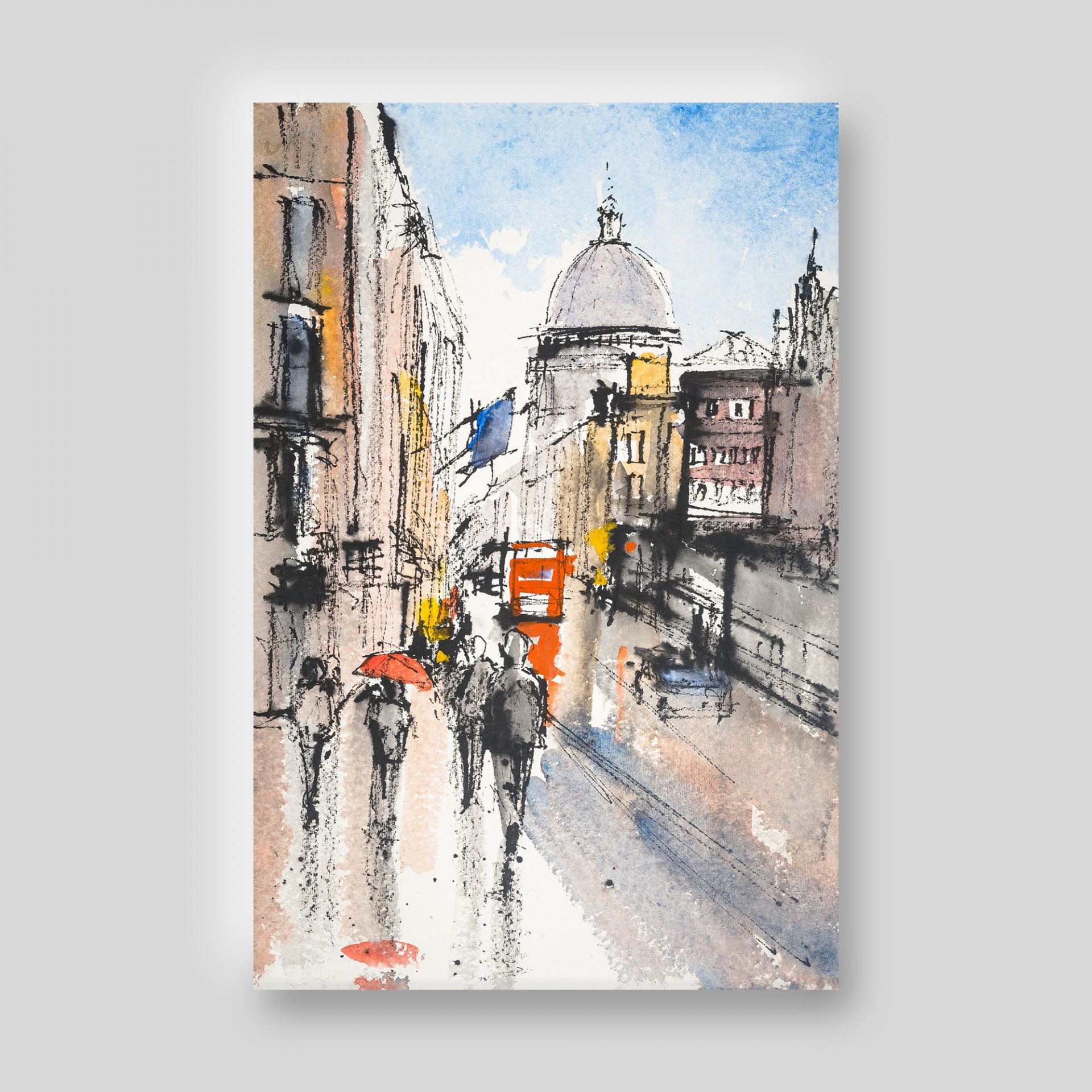 London Watercolour & Ink - Print Collection Set - Paul Kenton