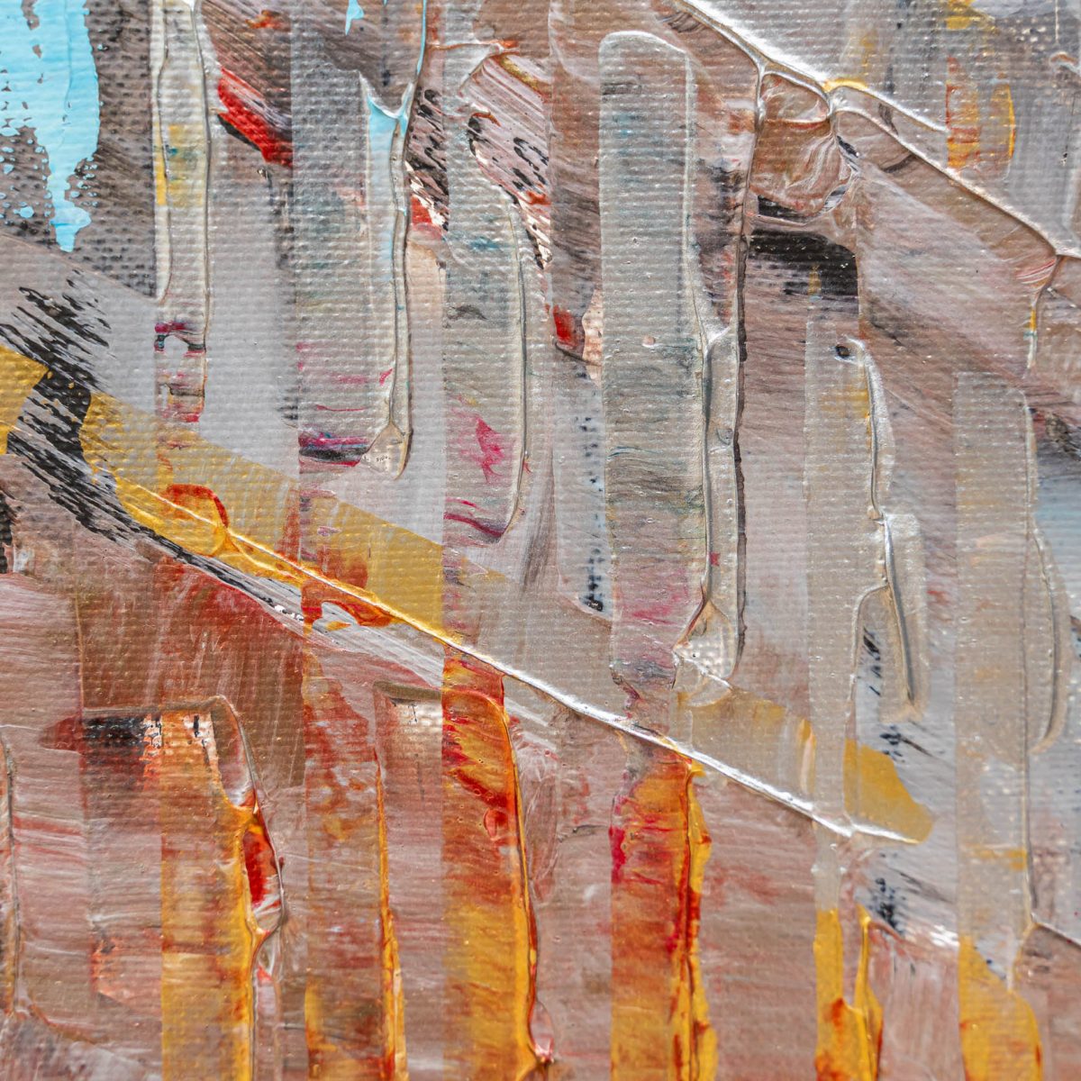 New York Shadows - Original New York Cityscape Painting