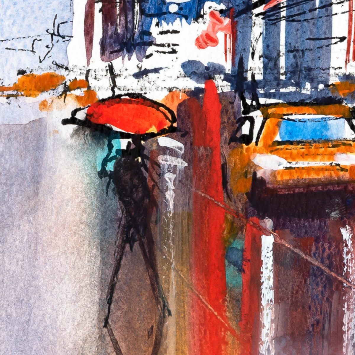 New York Colours - Original New York Cityscape Painting