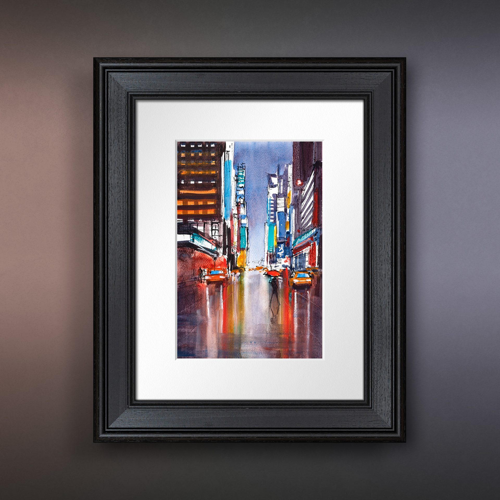 New York Colours - Original New York Cityscape Painting