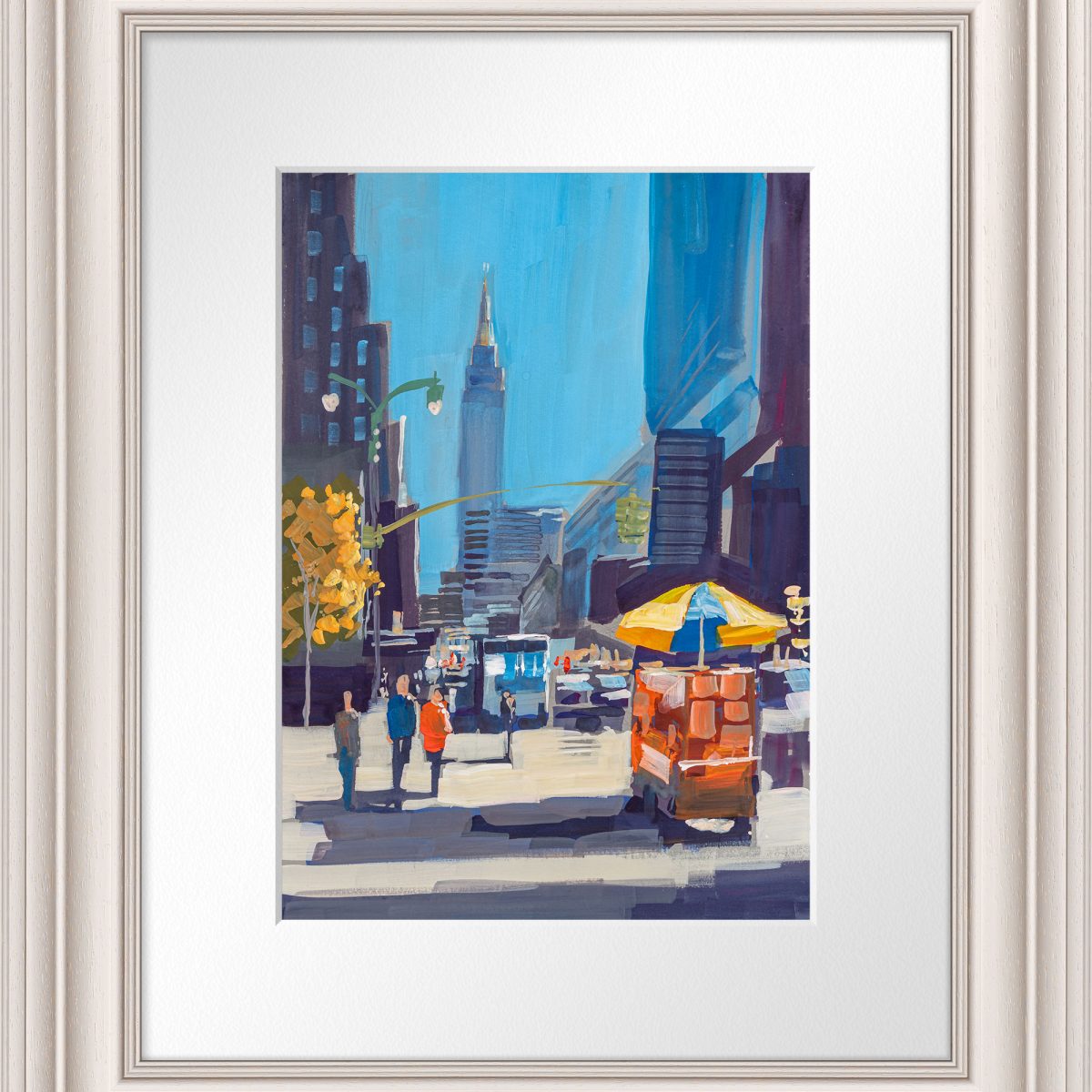 Summer In The City - Original New York Cityscape Painting