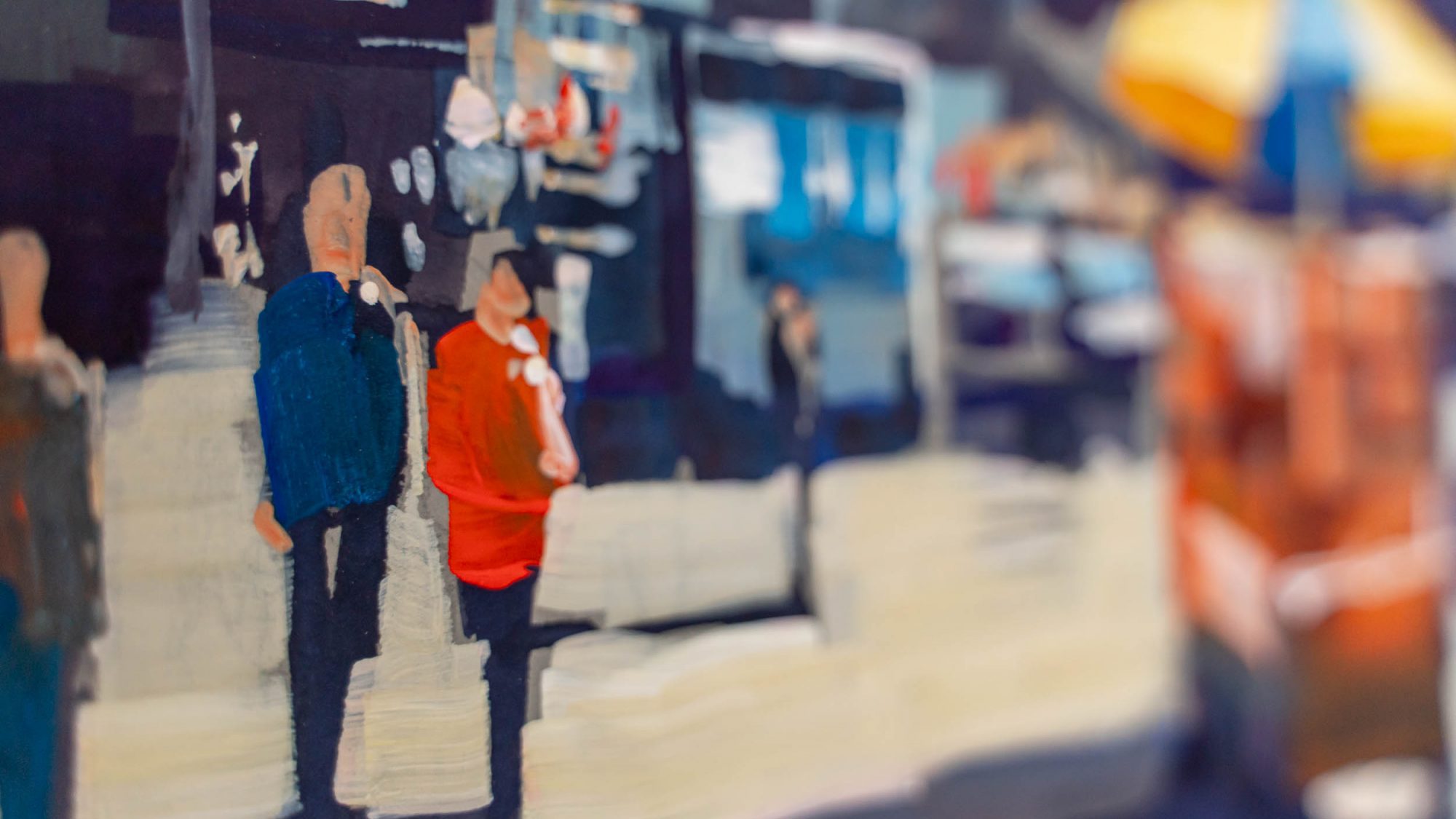 Summer In The City - Original New York Cityscape Painting