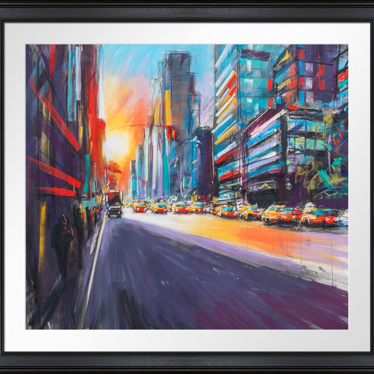 Technicolour New York - Original New York Cityscape Painting