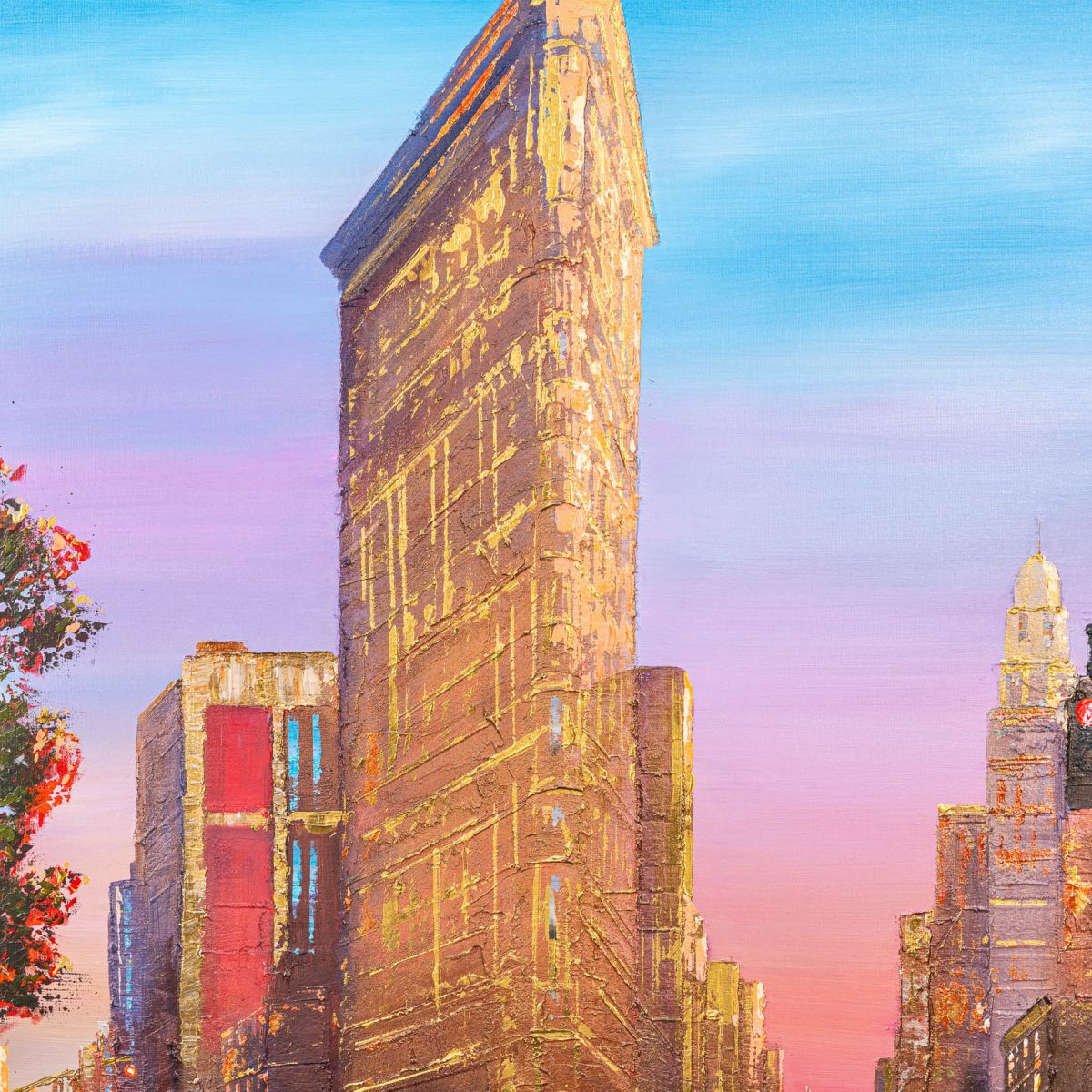 New York City Rhythm - Original New York Cityscape Painting