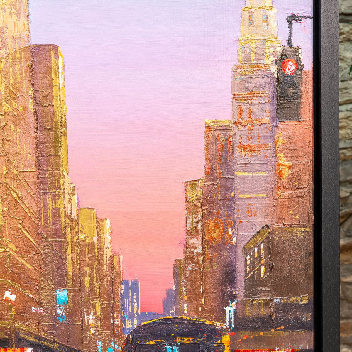 New York City Rhythm - Original New York Cityscape Painting