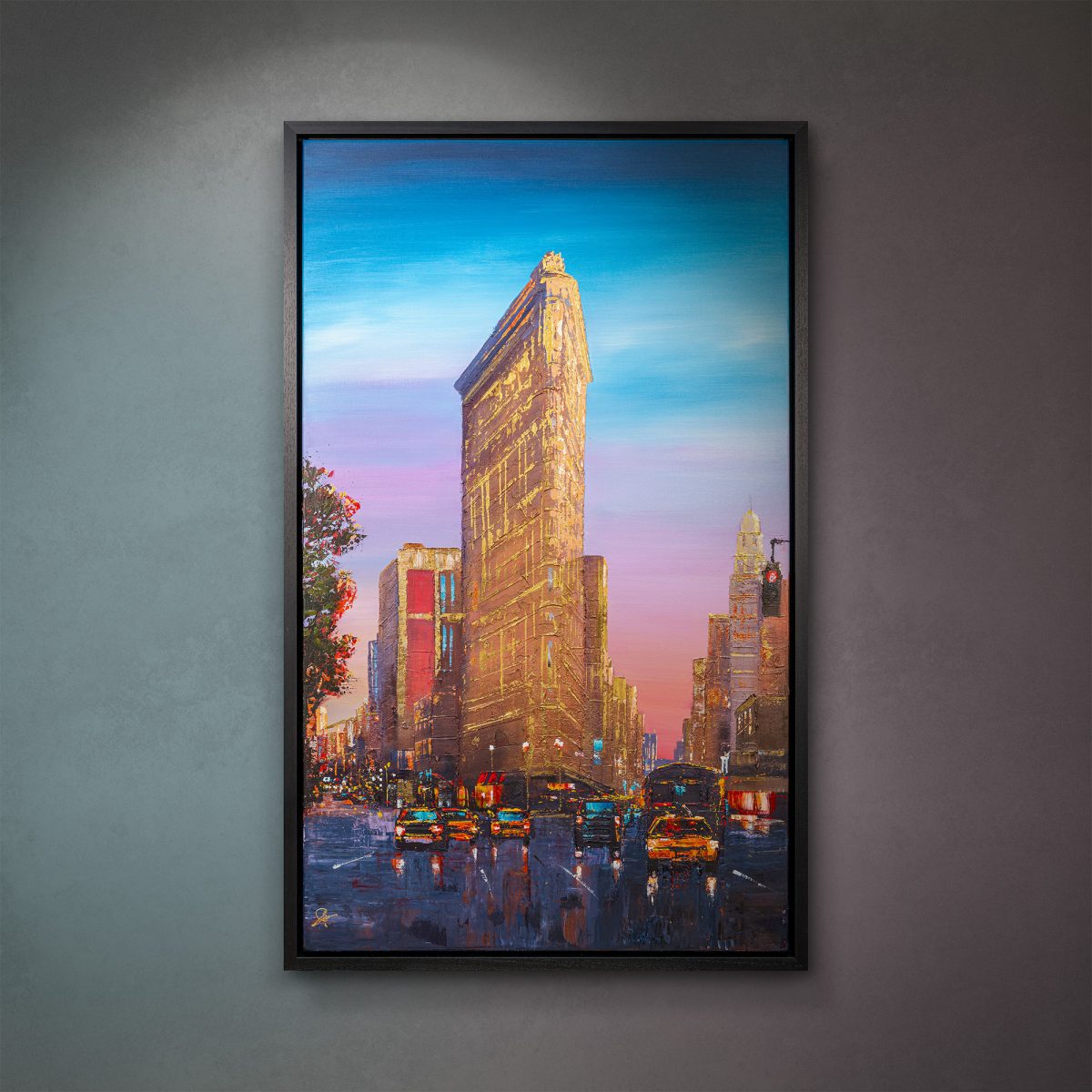 New York City Rhythm - Original New York Cityscape Painting