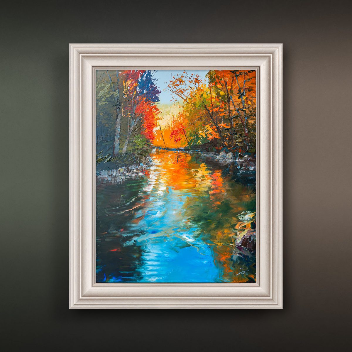 Reflections Of Autumn - Original Landscape Painting