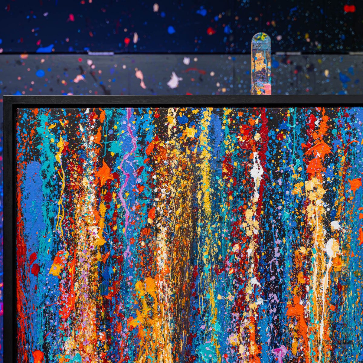 Abstract Flow - Original Abstract Cityscape Painting