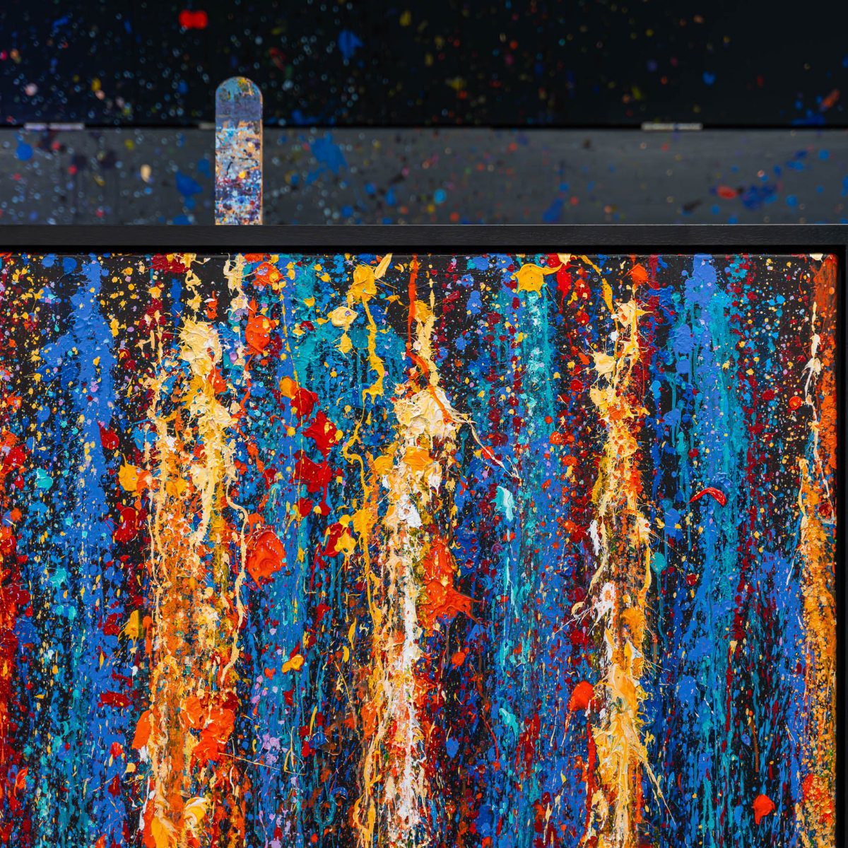 Abstract Flow - Original Abstract Cityscape Painting