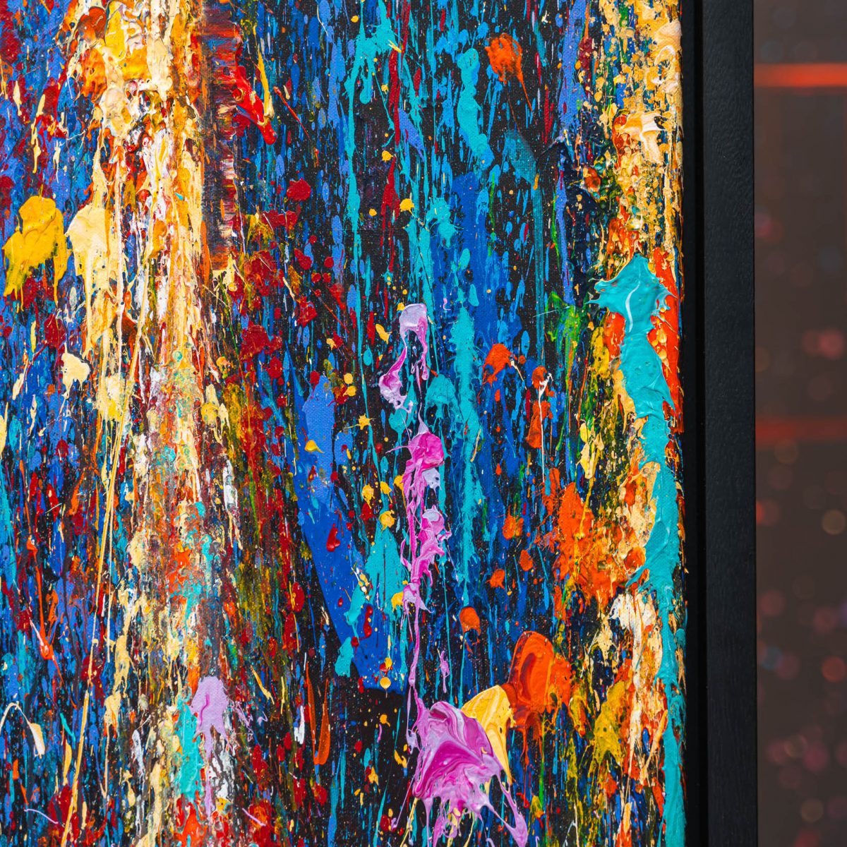 Abstract Flow - Original Abstract Cityscape Painting