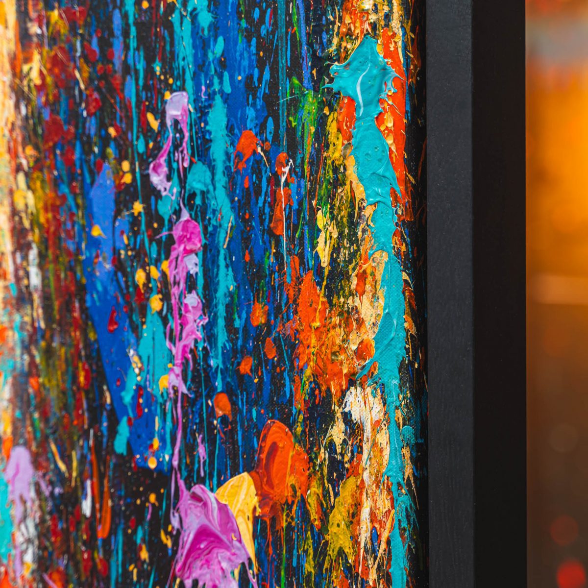 Abstract Flow - Original Abstract Cityscape Painting