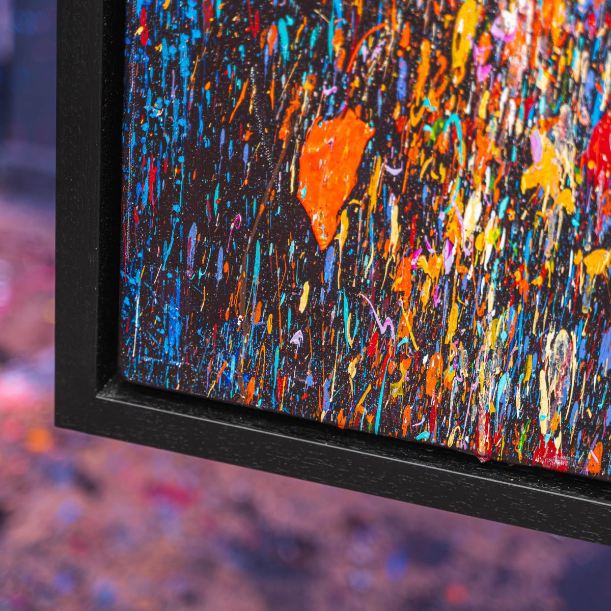 Abstract Flow - Original Abstract Cityscape Painting