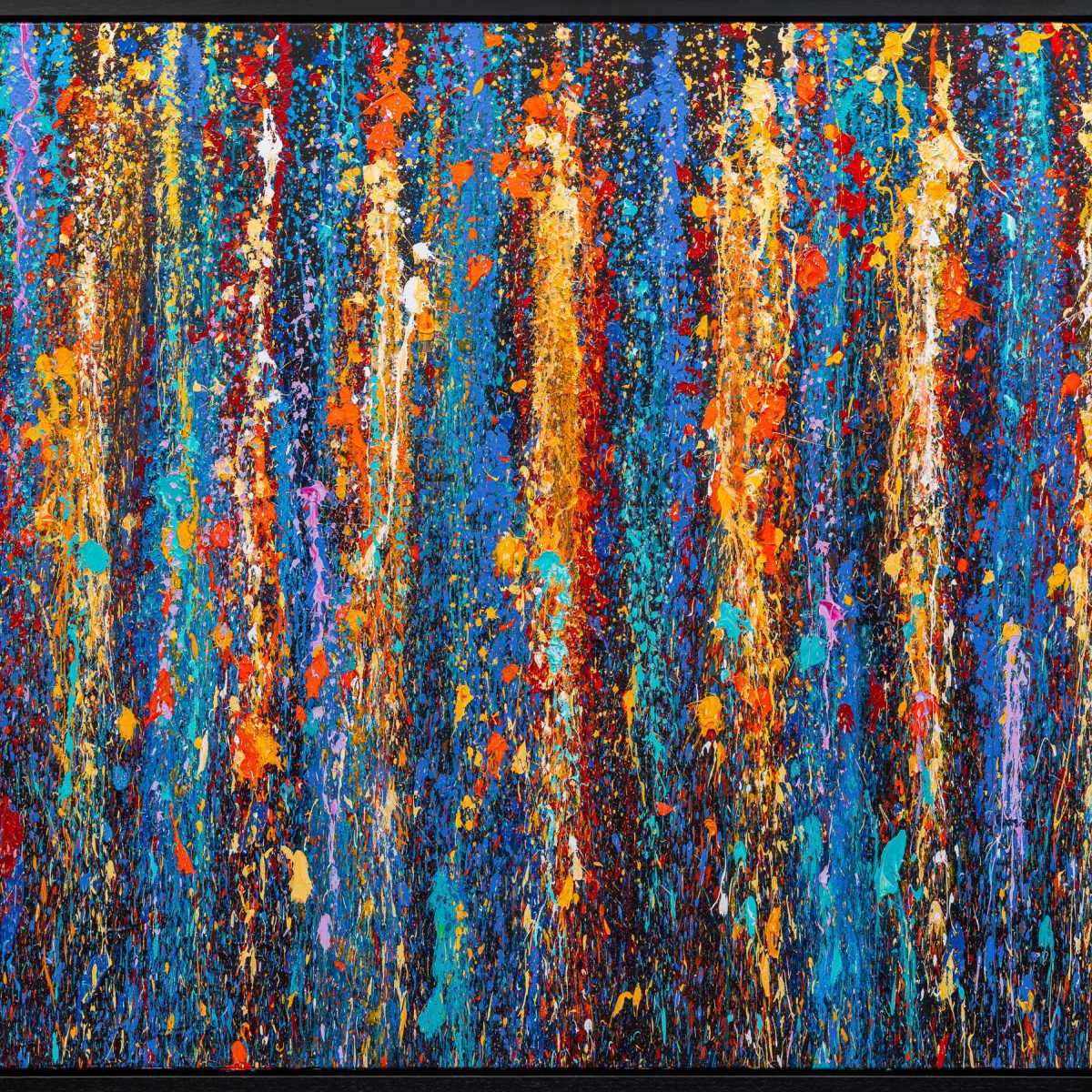 Abstract Flow - Original Abstract Cityscape Painting