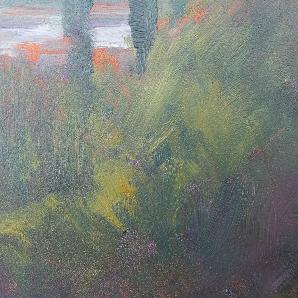 Enchanted Forest - Original Landscape Painting by Paul Kenton