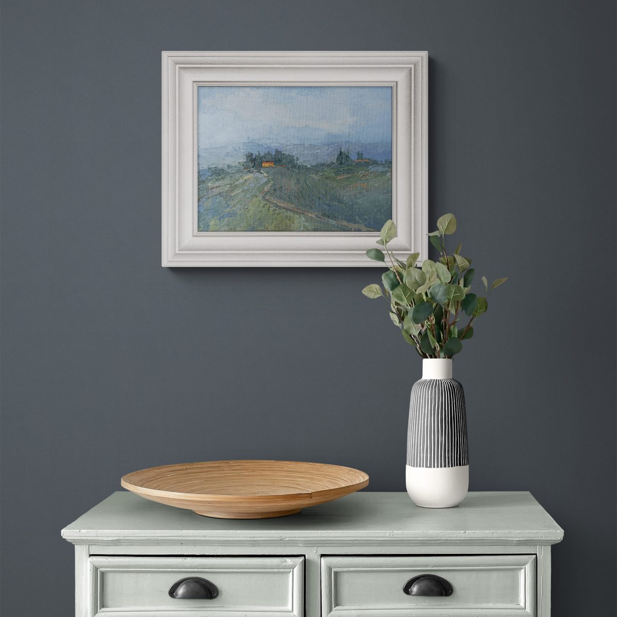 Hilltop Homestead - Original Landscape Painting
