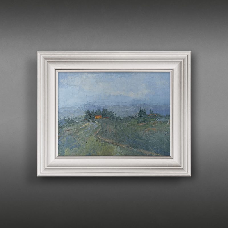 Hilltop Homestead - Original Landscape Painting