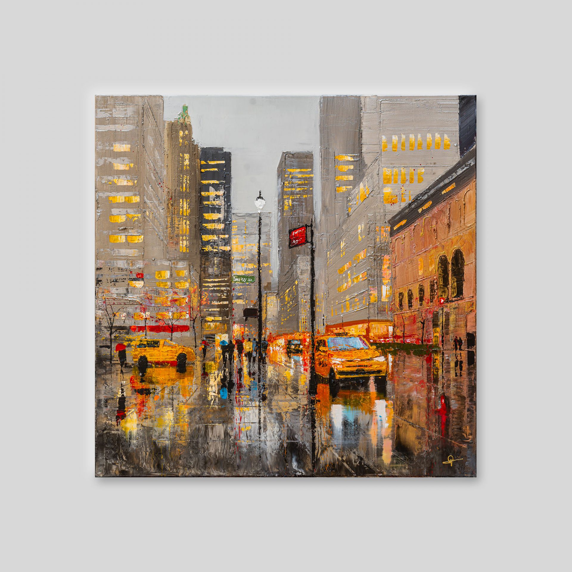 Midtown Haze - Original New York Painting