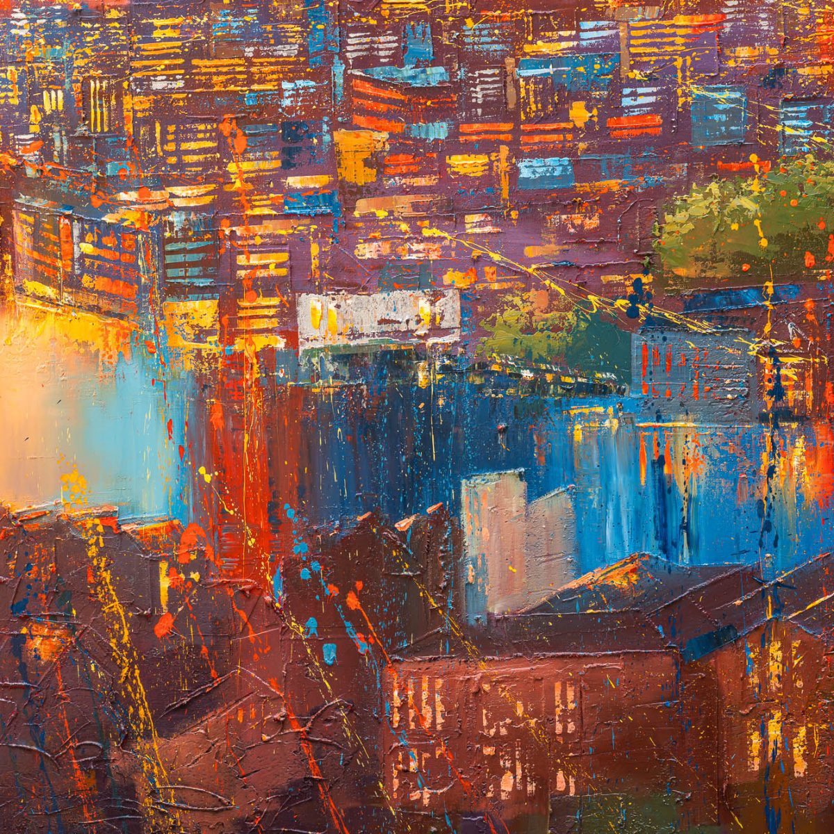 Skyline Radiance - Original London Painting