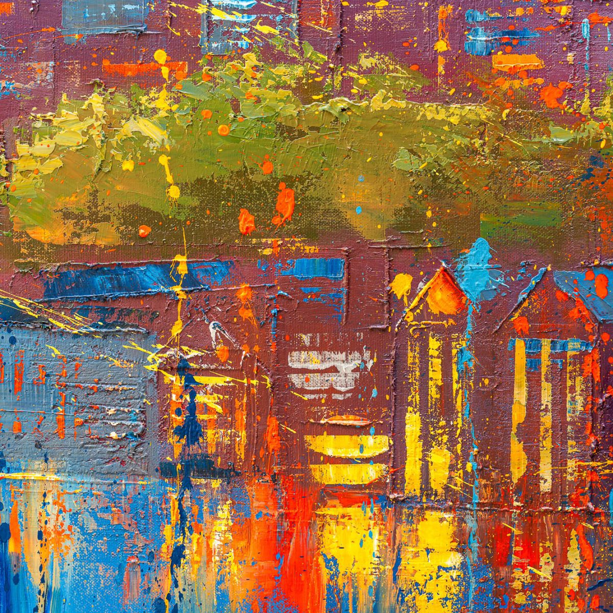 Skyline Radiance - Original London Painting