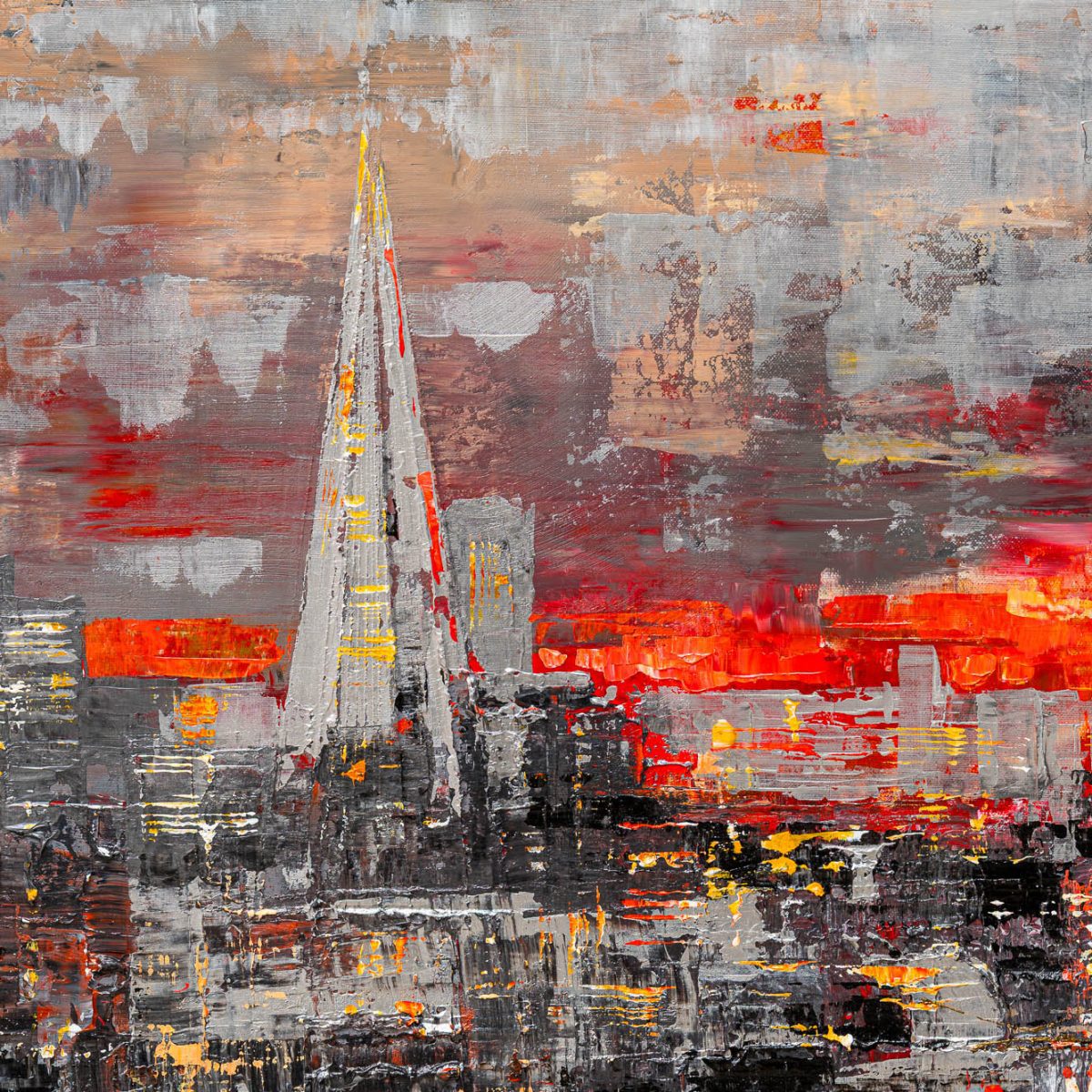 Urban Alchemy - Original London Painting
