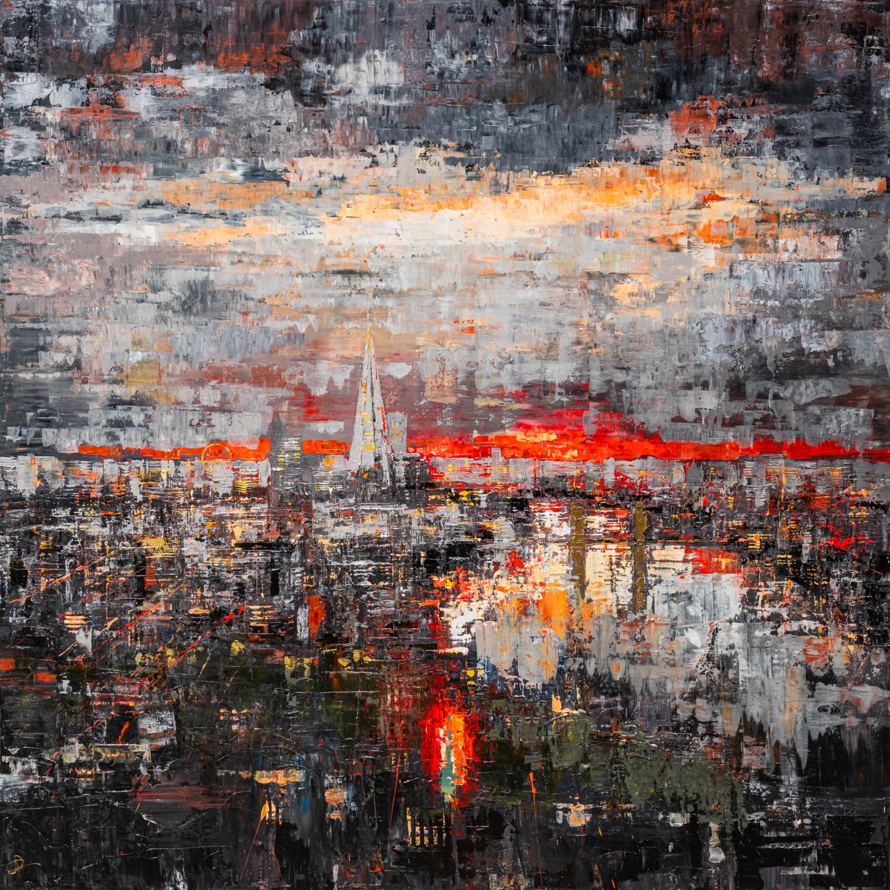Urban Alchemy - Original London Painting