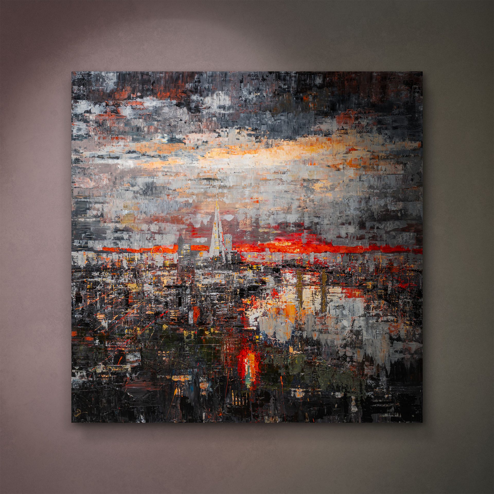 Urban Alchemy - Original London Painting