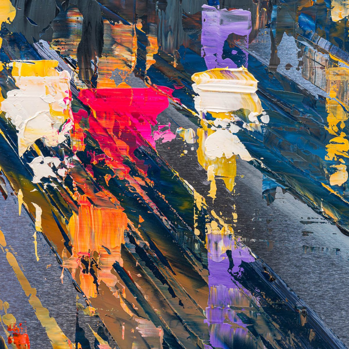 Broadway Lights - Original New York Painting