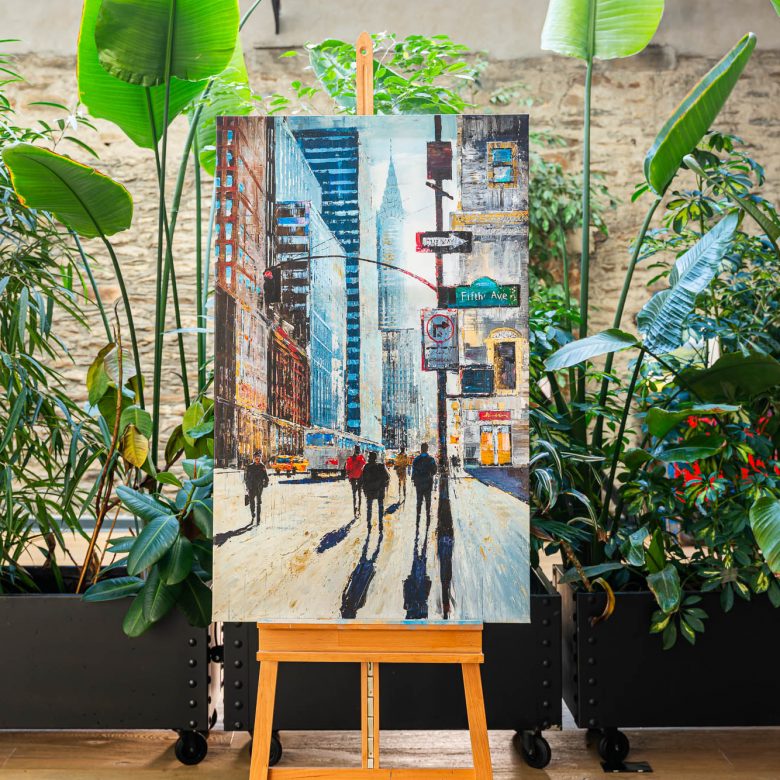 New York Shadows - New York Limited Edition Print by Paul Kenton